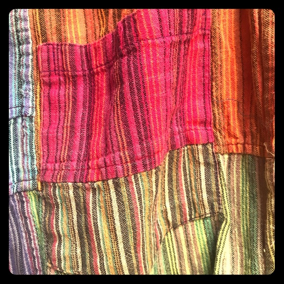 Pants & Jumpsuits | Colorful 10 Cotton Drawstring Pants | Poshmark